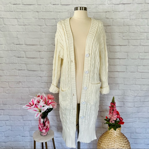 Sweaters | New Cream Cable Knit Sweater | Poshmark